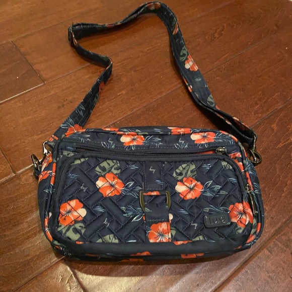 lug | Bags | Lug Carousel Convertible Small Crossbody Bag Aloha Navy ...